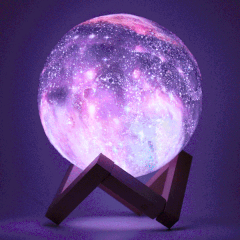 Galaxy Moon Lamp - Nova Lights