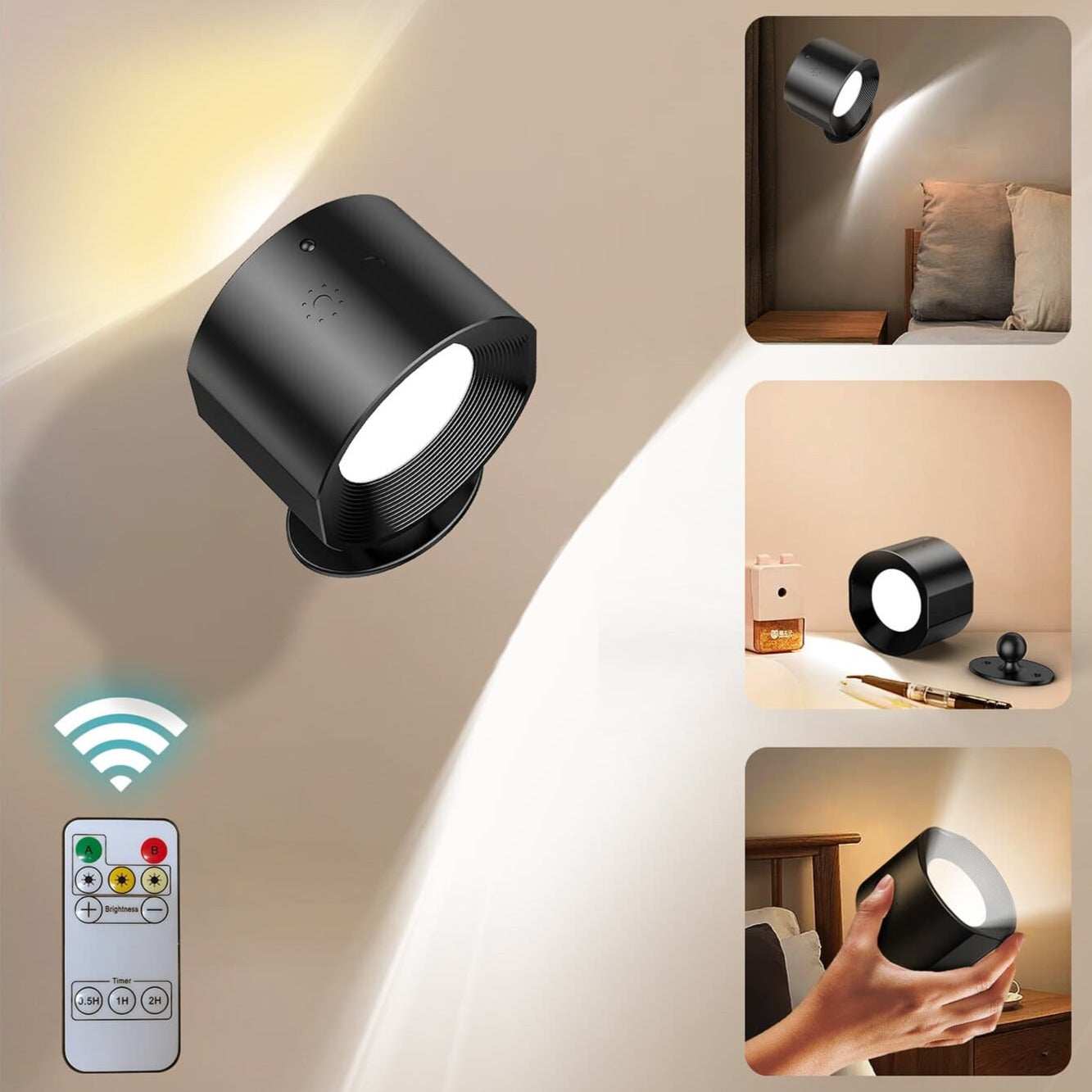 LED Rechargeable Wall Light/Sconce - Nova Lights